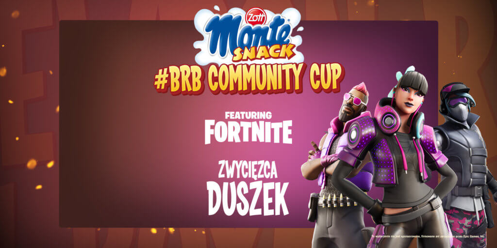 duszek zwycięzcą turnieju Monte Snack #BRB Community Cup Feat. Fortnite ...